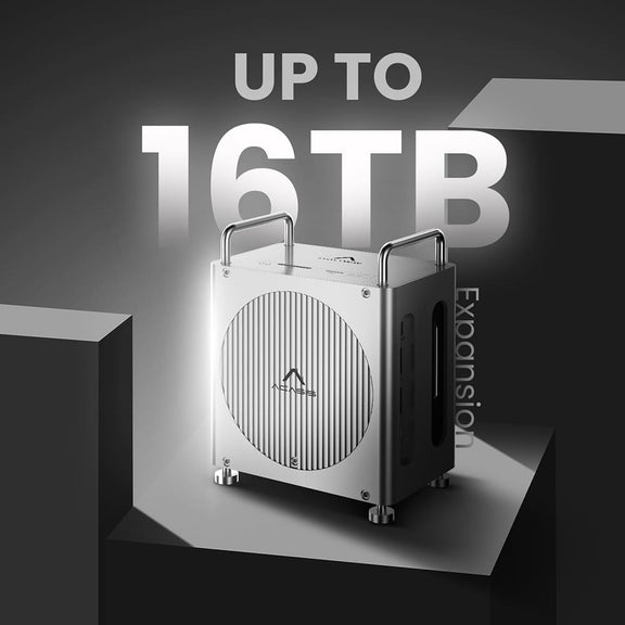 Acasis Mac mini M4 Workstation 8-in-1 Dual SSD 40Gbps Dock