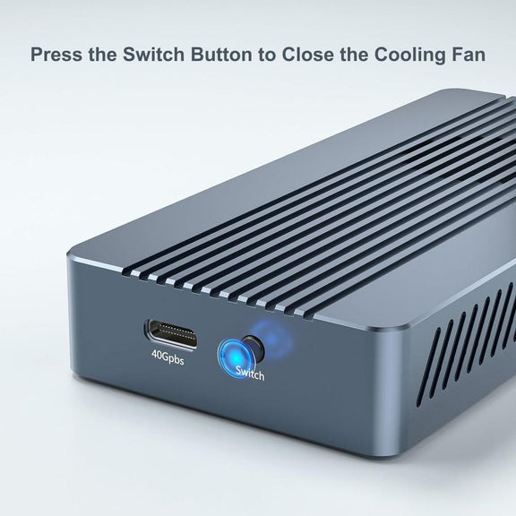 Acasis 40Gbps Tool-free M.2 NVMe SSD Enclosure Compatible with Thunder