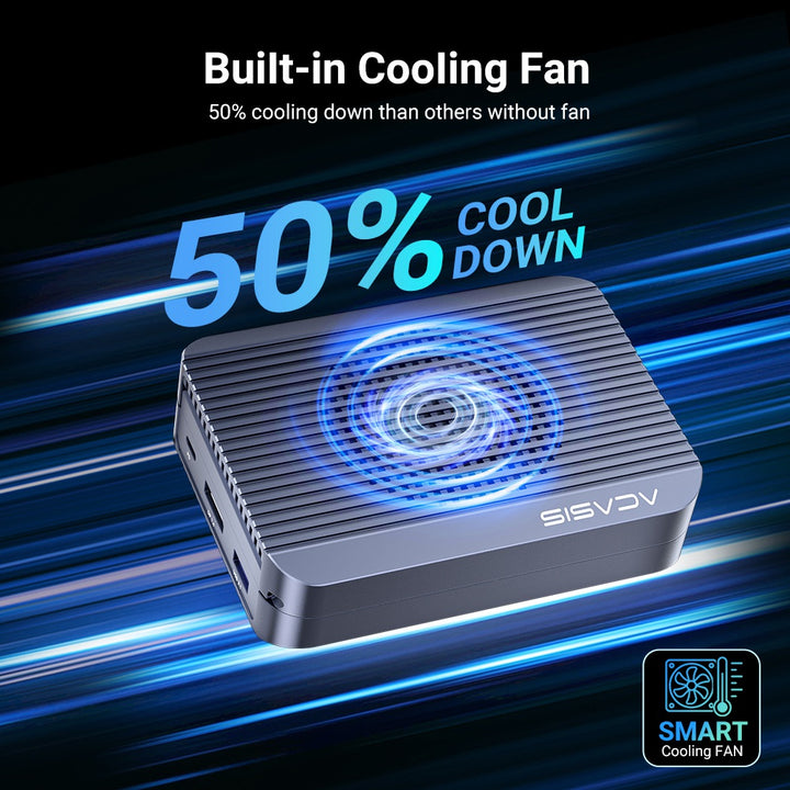 Acasis 40Gbps Thunderbolt 3 M.2 NVMe 2 Bay RAID SSD Enclosure – ACASIS ...