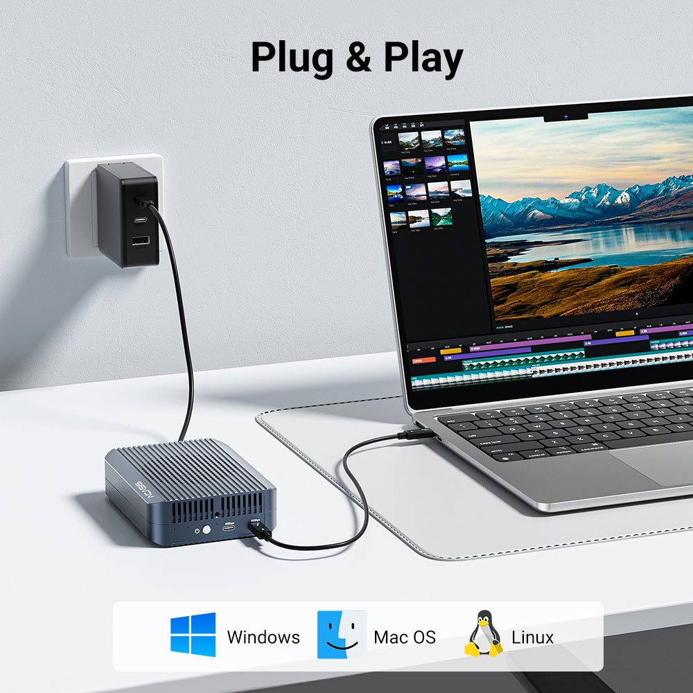 Acasis 40Gbps Thunderbolt 3 M.2 NVMe 2 Bay RAID SSD Enclosure – ACASIS ...