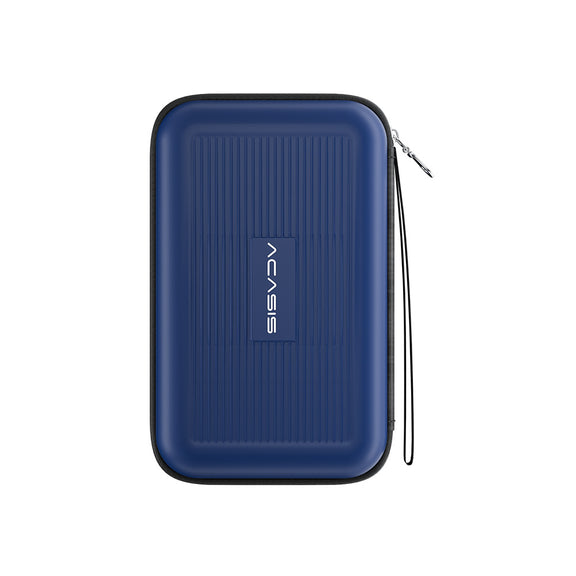 Acasis New Black/Blue External Hard Drive Carrying Case for SSD Enclos