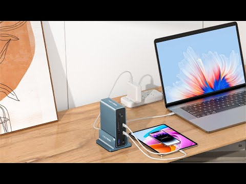 Acasis 15-in-1 4K 60Hz USB C Desktop Docking Station for Laptop & PC ...