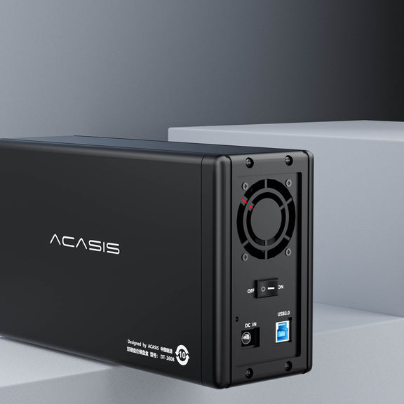 Acasis Dual Hard Disk Array Cabinet 3.5'' SATA Serial Port Hard Disk